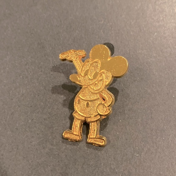 Disney | Other | Disney Pin Mickey Mouse In Gold | Poshmark